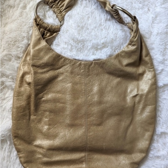 HOBO | Bags | Vintage Hobo Gabor Slouchy Hobo Bagstunning Champagne ...